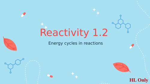 Reactivity 1 / IB Chemistry / Reactivity 1.2 (Including HL and ...