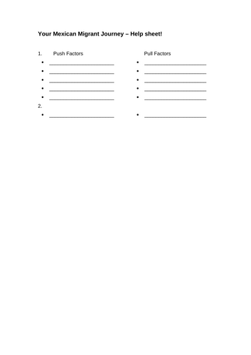 KS 3 - Migration - KS3 - Migration case study | Teaching Resources