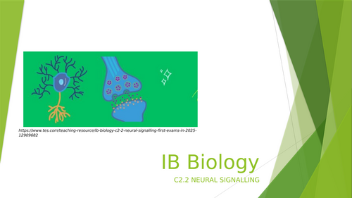 IB Biology 2025 syllabus Topic C2.2 | Teaching Resources