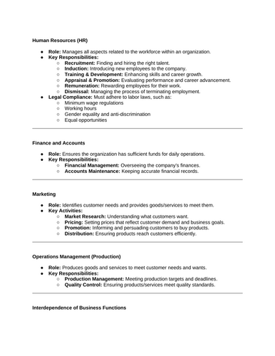 IB Business Management: 1.1 What is a Business | Teaching Resources