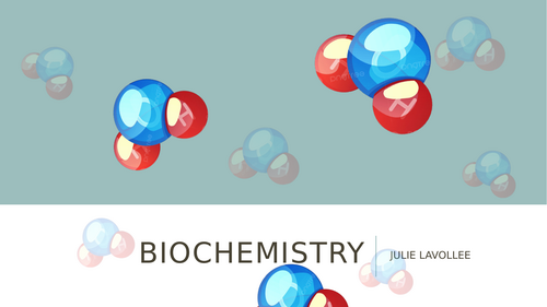 Interactive intro to Biochemistry session for GCSE students | Teaching ...