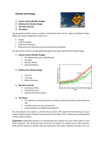 Edexcel GCSE Geography - Hazardous earth - Historic Climate Change ...