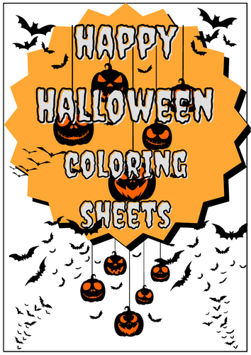 Spooky Fun 30 Halloween Coloring Pages for Kids | Teaching Resources