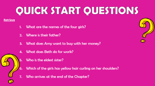 Little Women - Whole Class Reading Comprehension Lesson! | Teaching ...