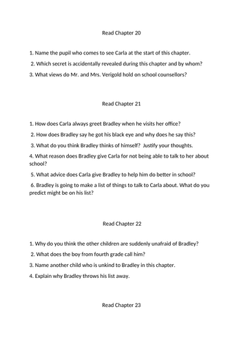 There's a Boy in the Girls' Bathroom – Whole Book Guided Reading Pack ...