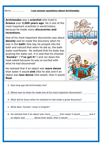 Super science day pack about floating, sinking and density | Teaching ...