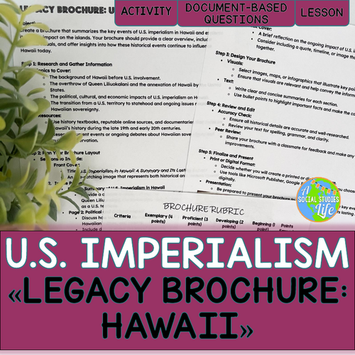 U.S. Imperialism in Hawaii Legacy Brochure | Teaching Resources