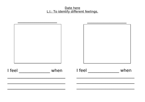 Year 1 PSHE unit on Feelings and Emotions | Teaching Resources