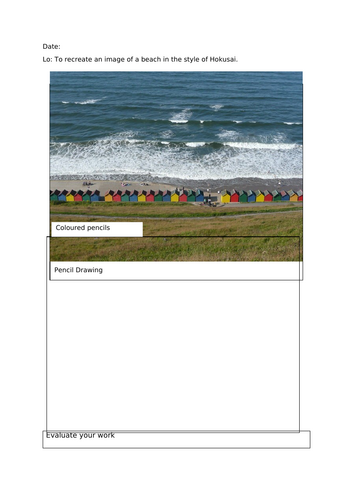 Hokusai Art Unit (The Great Wave) | Teaching Resources