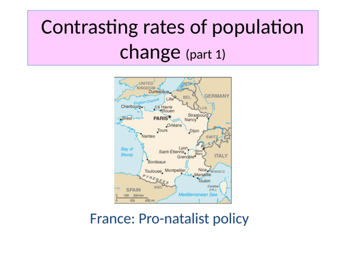 IGCSE Geography Unit: Population Dynamics | Teaching Resources