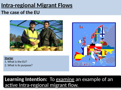 Intra-Regional Migration | Teaching Resources