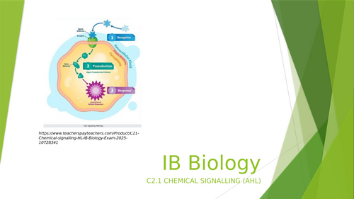 IBDP Biology 2025 syllabus Theme C | Teaching Resources