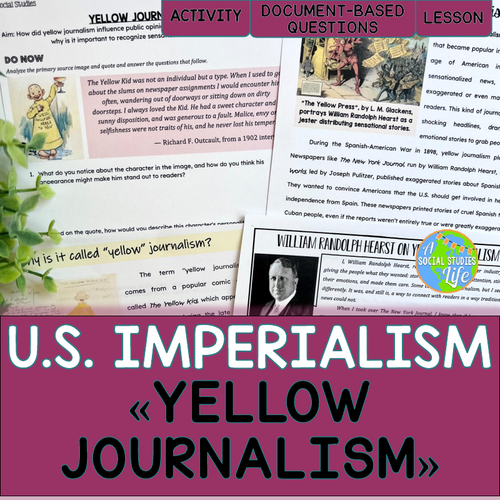 Yellow Journalism | Teaching Resources