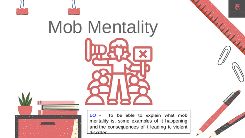 Mob Mentality Tutorial | Teaching Resources