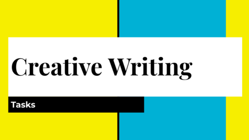 Creative Writing Tasks KS3-KS4 | Teaching Resources