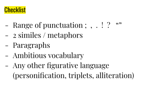 Creative Writing Tasks KS3-KS4 | Teaching Resources