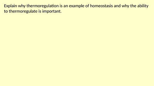 Edexcel GCSE Biology Topic 7 "Animal Coordination, Control and ...