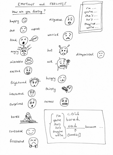 ESOL Art Cards Beginners: Emotions and Feelings vocab | Teaching Resources