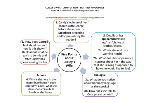 OMAM Curley's Wife Lessons x 3 | Teaching Resources