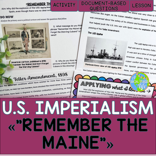 "Remember the Maine," Teller Amendment, USS Maine, Yellow Journalism ...