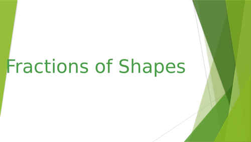 Fractions Story | Teaching Resources