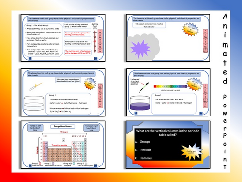 Periodic Table of Elements Explained Fully Resourced Lesson for KS3 ...