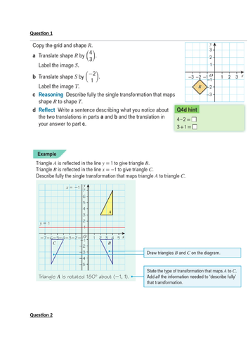 GCSE Higher (Unit 8): Transformations and Constructions | Teaching ...
