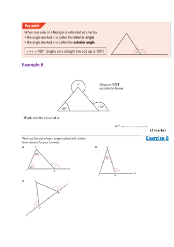 GCSE Higher (Unit 5): Angles and Trigonometry | Teaching Resources