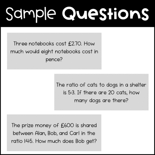 Defuse the Bomb Ratio Challenge: Fun & Engaging Math Activity for ...