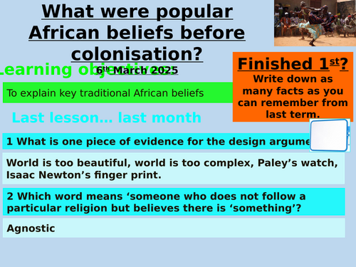 Traditional African Beliefs | Teaching Resources
