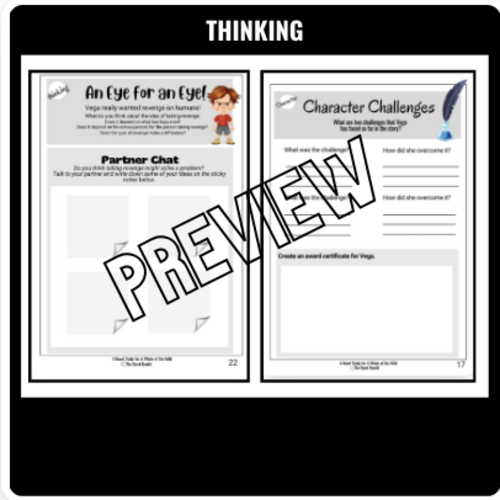 A WHALE OF THE WILD Novel Study | Teaching Resources