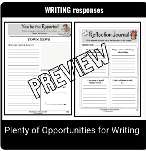 A WHALE OF THE WILD Novel Study | Teaching Resources