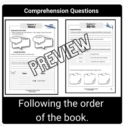 A WHALE OF THE WILD Novel Study | Teaching Resources