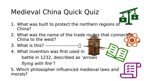Medieval China | Teaching Resources