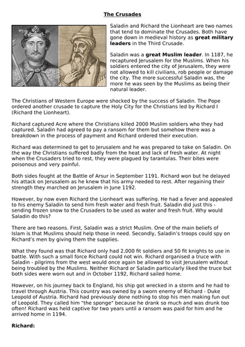 Medieval Church | Teaching Resources