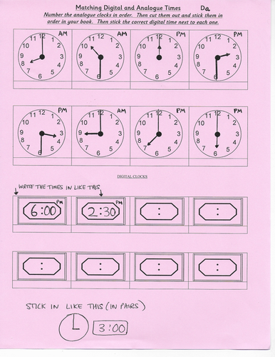 KS2 Maths Analogue & Digital Time | Teaching Resources