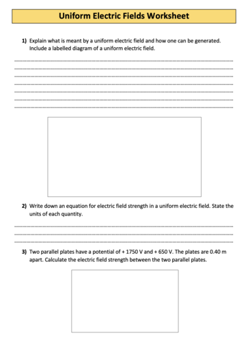 [Year 2] A Level Physics Worksheet Bundle | Teaching Resources