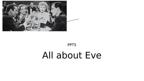 All about eve film study Old Hollywood | Teaching Resources