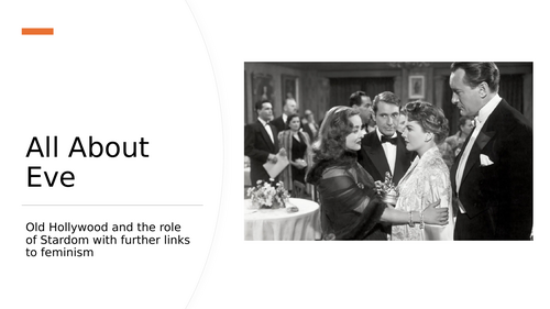All about eve film study Old Hollywood | Teaching Resources