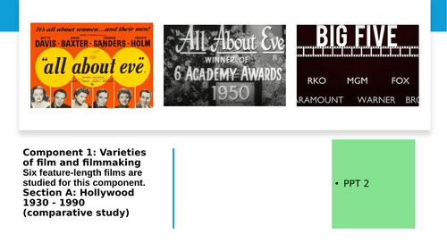 All about eve film study Old Hollywood | Teaching Resources