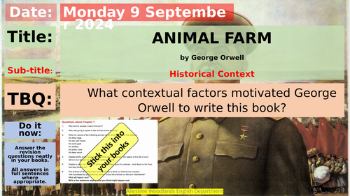 Animal Farm Complete Scheme | Teaching Resources