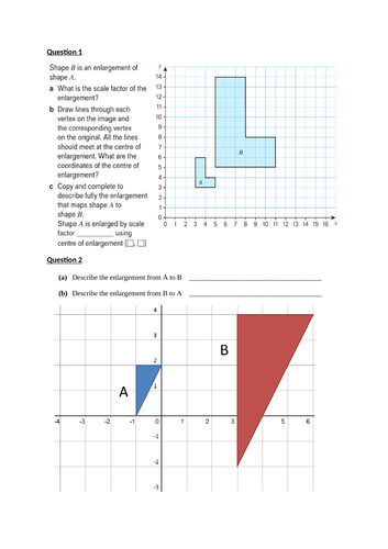 GCSE Foundation (Unit 10): Transformations | Teaching Resources