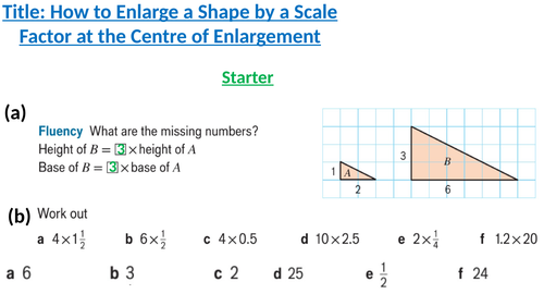 GCSE Foundation (Unit 10): Transformations | Teaching Resources