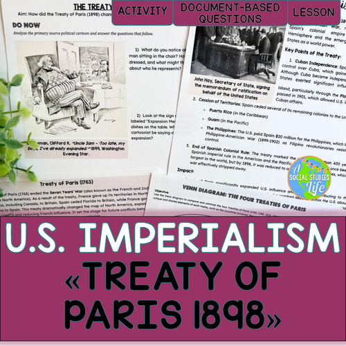 Treaty of Paris 1898 | Teaching Resources