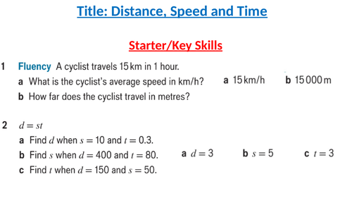 GCSE Foundation (Unit 14): Multiplicative Reasoning | Teaching Resources
