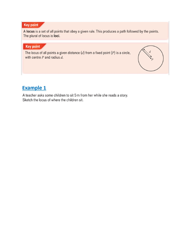 GCSE Foundation (Unit 15): Construction, Loci and Bearings | Teaching ...