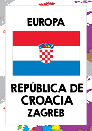 SPANISH EUROPE COUNTRIES, CAPITALS, FLAGS POSTERS | Teaching Resources