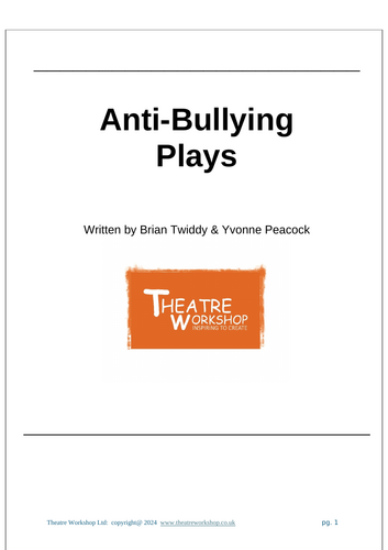 Amazing Anti-Bullying Plays for Ks 2 | Teaching Resources