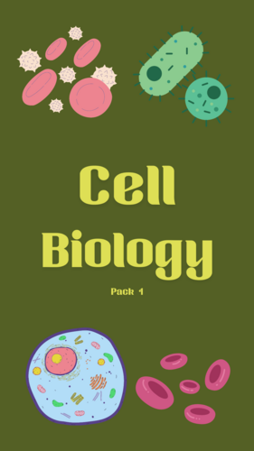 Cell Biology Flashcard Matching Game | Teaching Resources