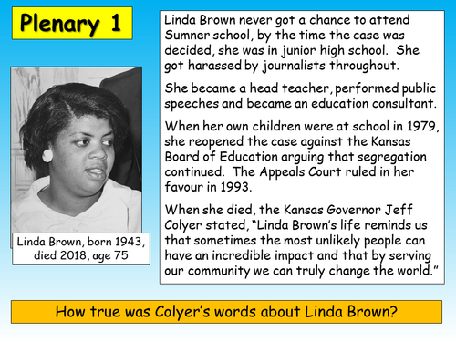 Civil Rights Movement : Education | Teaching Resources